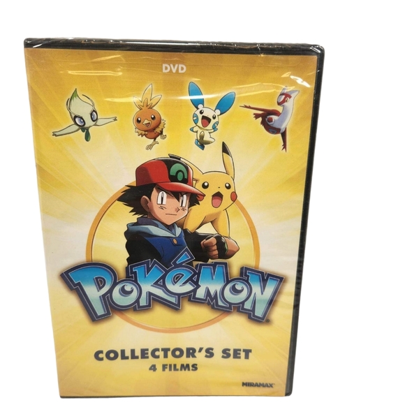 Media | Pokemon Collectors Set 4 Films Dvd New | Poshmark